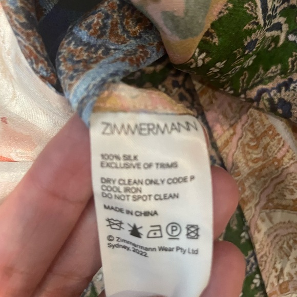 Zimmermann | Dresses | Zimmermann Devi Paisley Silk Halter Maxi Dress ...
